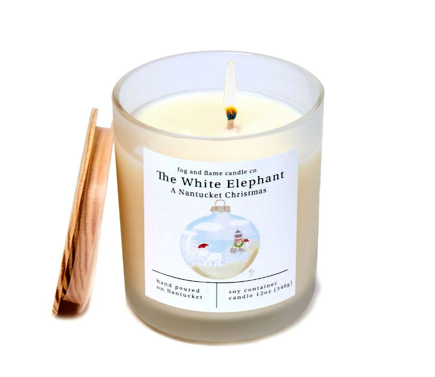White Elephant Holiday Candle – Shop White Elephant